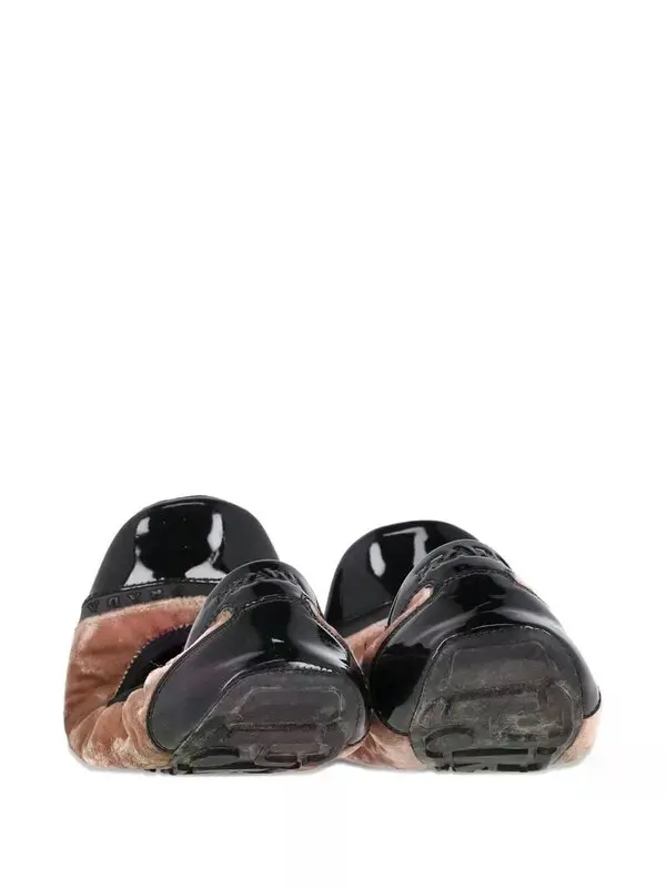 Prada Cap-toe Ballet Flats