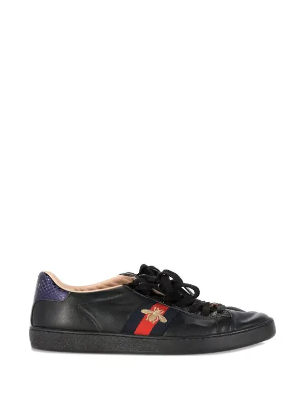 Gucci Ace Bee Lace-up Sneakers