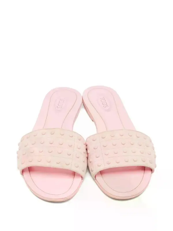 TOD'S Suede Studded Sandals