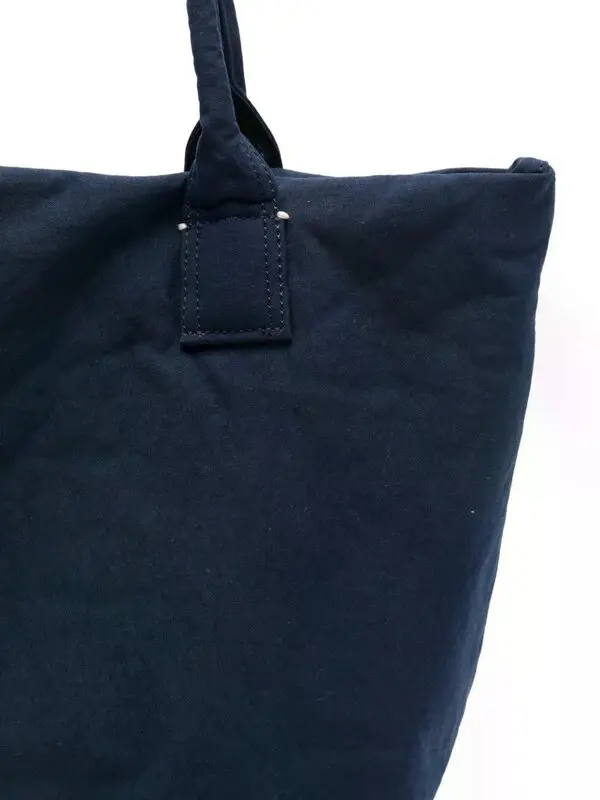 SAGAN Woven-handle Tote Bag