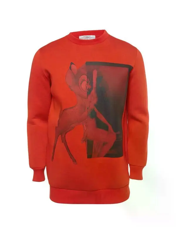 Givenchy Bambi-print Crew-neck Sweatshirt