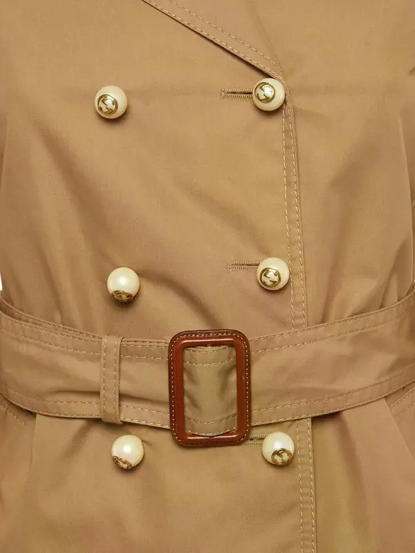 Gucci Button-fastening Belted Coat