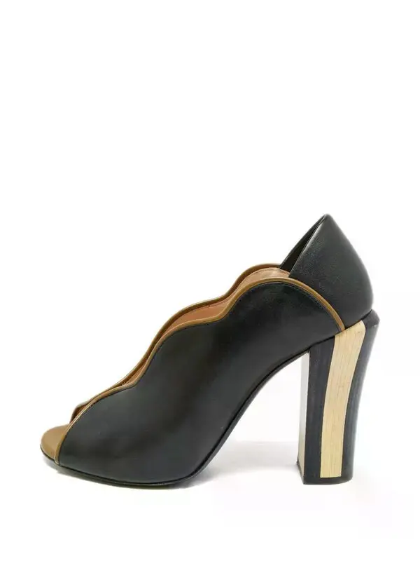 Fendi Peep-toe Heeled Pumps