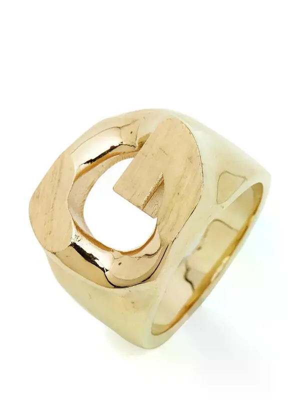 Givenchy Sculptural Initial Ring