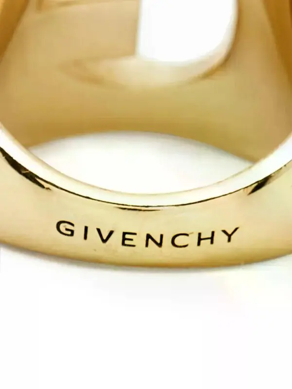 Givenchy Sculptural Initial Ring