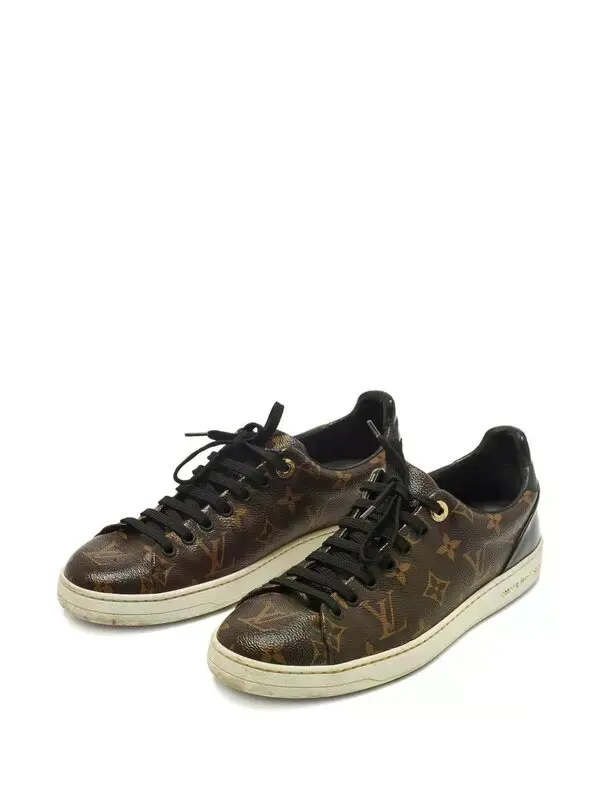 LOUIS VUITTON Frontrow Monogram-print Sneakers