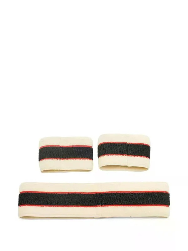 Gucci Logo Headband And Wristbands