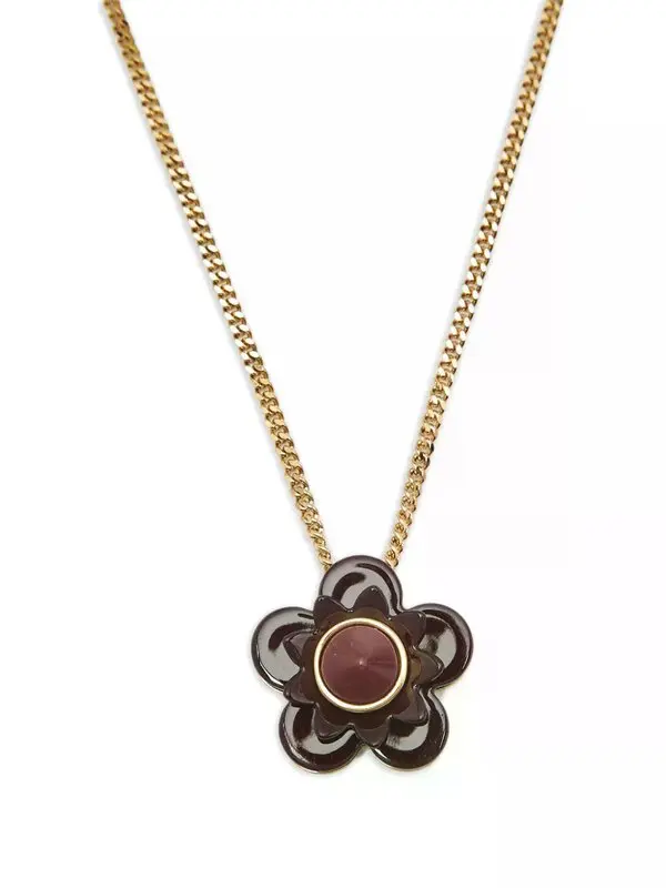 Fendi Blossom Chain Necklace