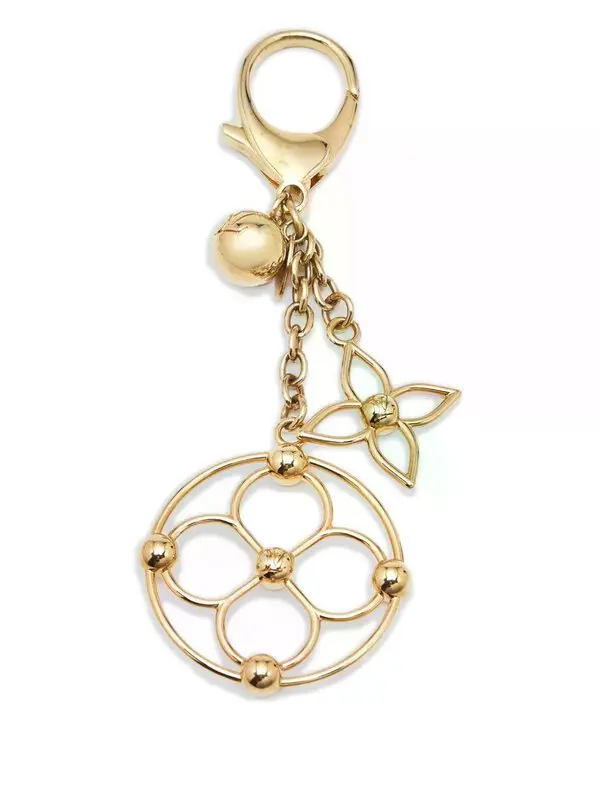 LOUIS VUITTON Bloomy Flower-shape Bag Charm