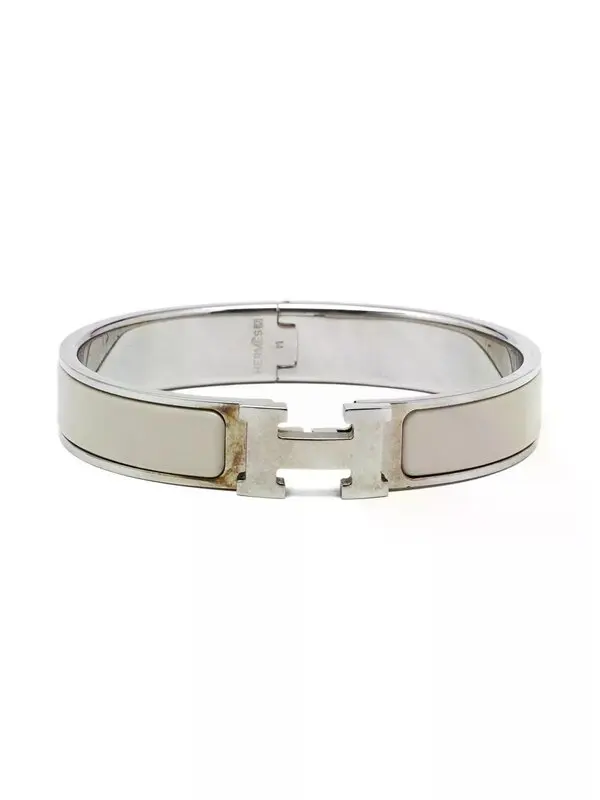 Hermès Clic H Bracelet - Silver