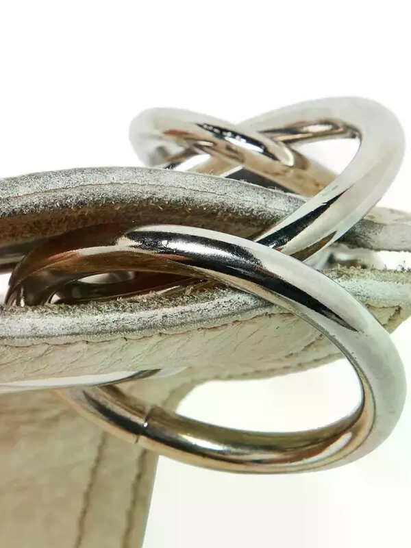 Miu Miu Leather Buckle Waist Belt