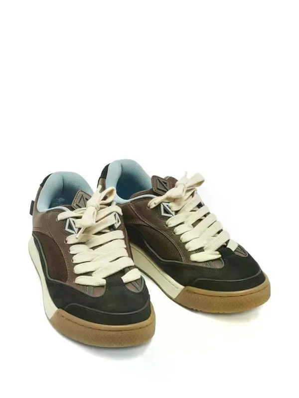 Dior B713 Leather Sneakers - Brown