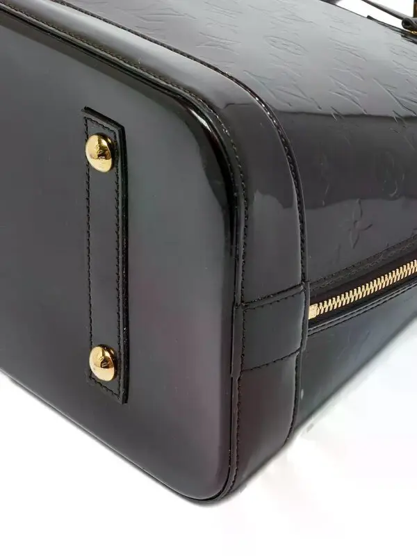 LOUIS VUITTON Alma Gm Leather Tote Bag - Brown
