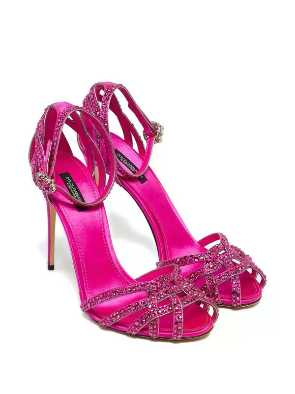 Dolce & Gabbana Embellished Open-toe Sandals