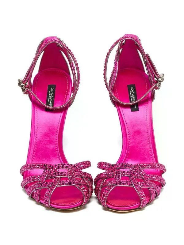 Dolce & Gabbana Embellished Open-toe Sandals