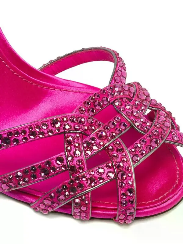 Dolce & Gabbana Embellished Open-toe Sandals