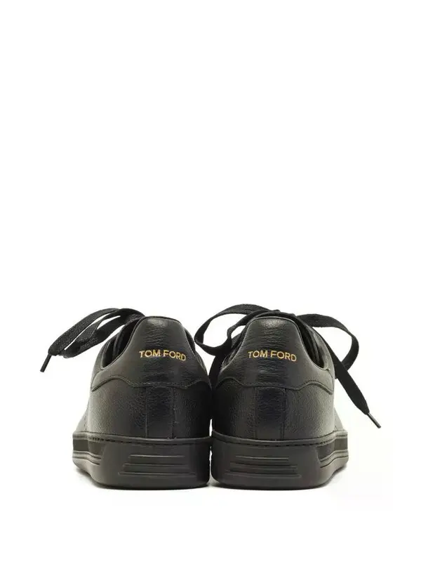 TOM FORD Leather Lace-up Sneakers