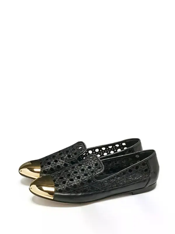GIUSEPPE ZANOTTI Leather Cap-toe Loafers