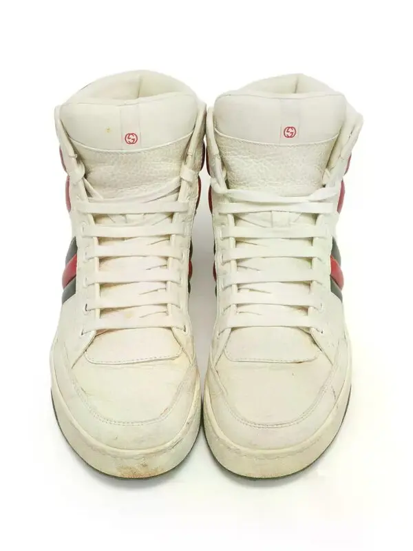 Gucci Leather High-top Sneakers