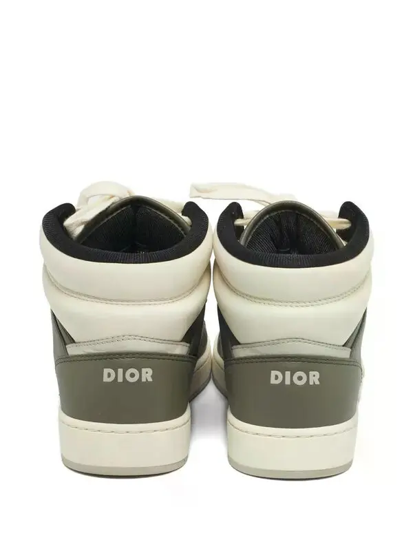 Dior Oblique Lace-up Sneakers - Green