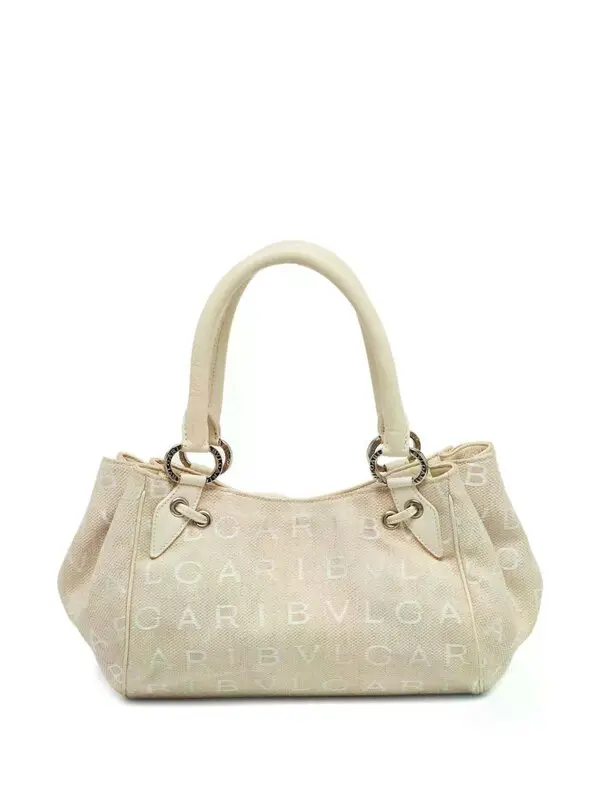 BVLGARI Logomania Logo-lettering Tote Bag