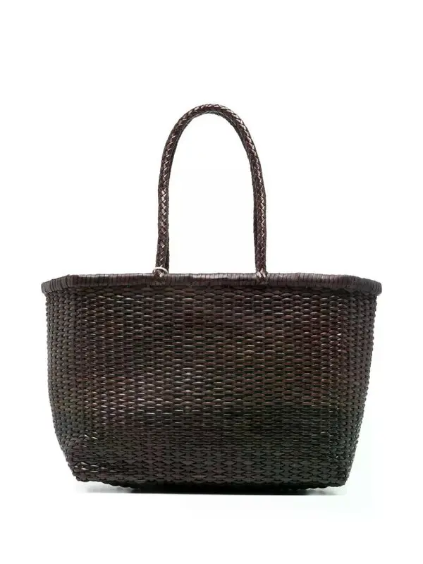 Dragon Diffusion Big B Weave Woven Tote Bag - Brown