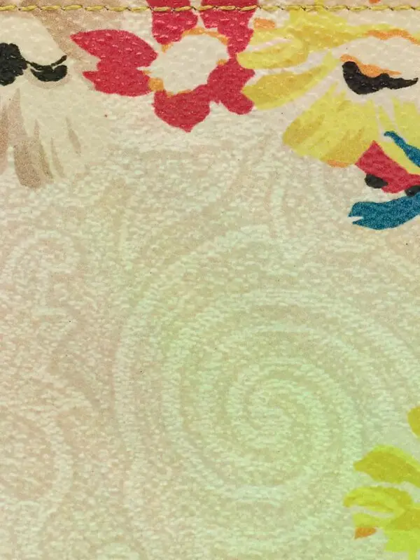 Etro Leather Floral Wallet