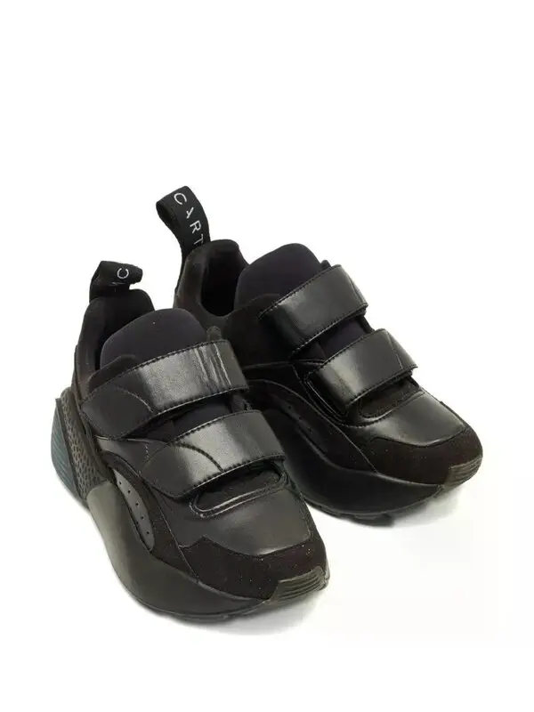 Stella McCartney Touch-strap Sneakers - Black