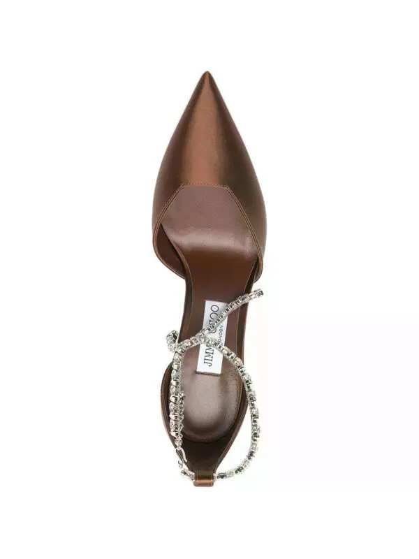 JIMMY CHOO Stevie Heeled Pumps - Brown
