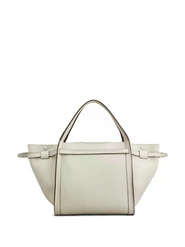 TOD'S T Timeless Logo Tote Bag - Neutrals