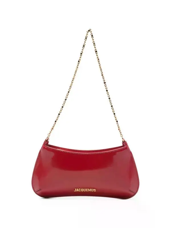 Jacquemus Le Petit Bisou Chain-strap Shoulder Bag - Red