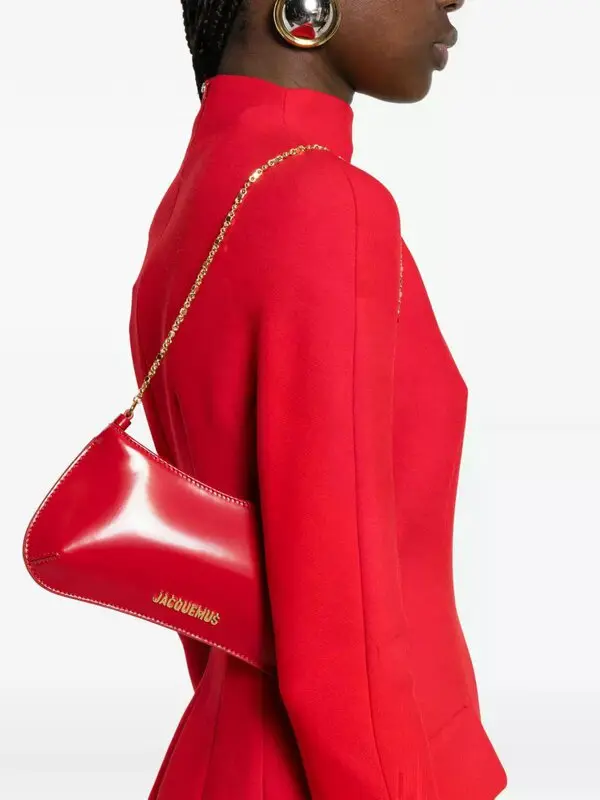 Jacquemus Le Petit Bisou Chain-strap Shoulder Bag - Red