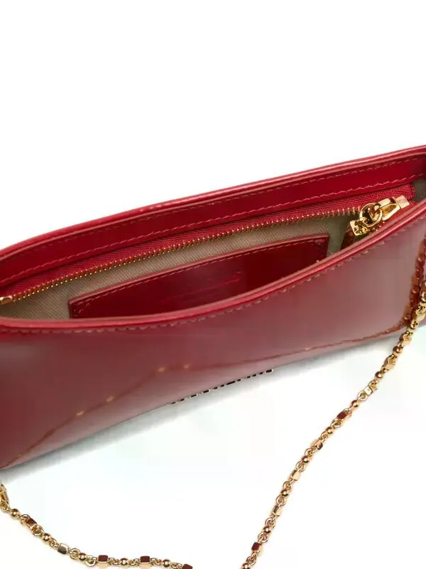 Jacquemus Le Petit Bisou Chain-strap Shoulder Bag - Red