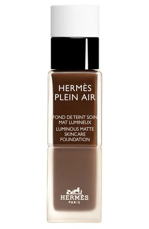 Hermès Plein Airluminous Matte Skincare Foundation - 97n Ébène