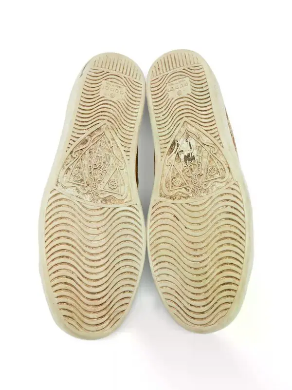 Gucci California Patterned High-top Sneakers