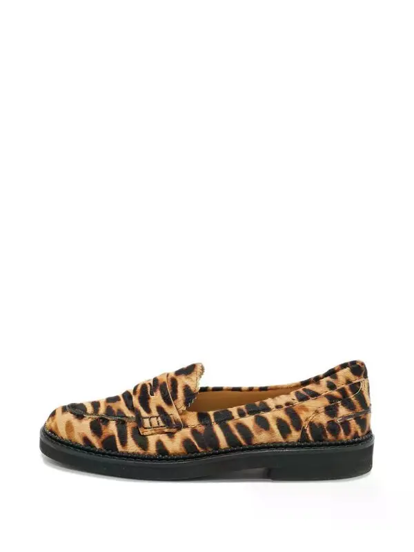 TOD'S Calf Hair Bow Loafers