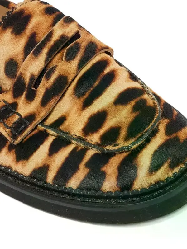 TOD'S Calf Hair Bow Loafers