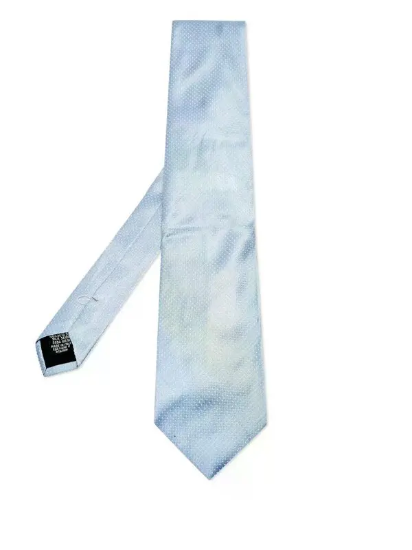 BOSS Silk Dotted Tie - Blue