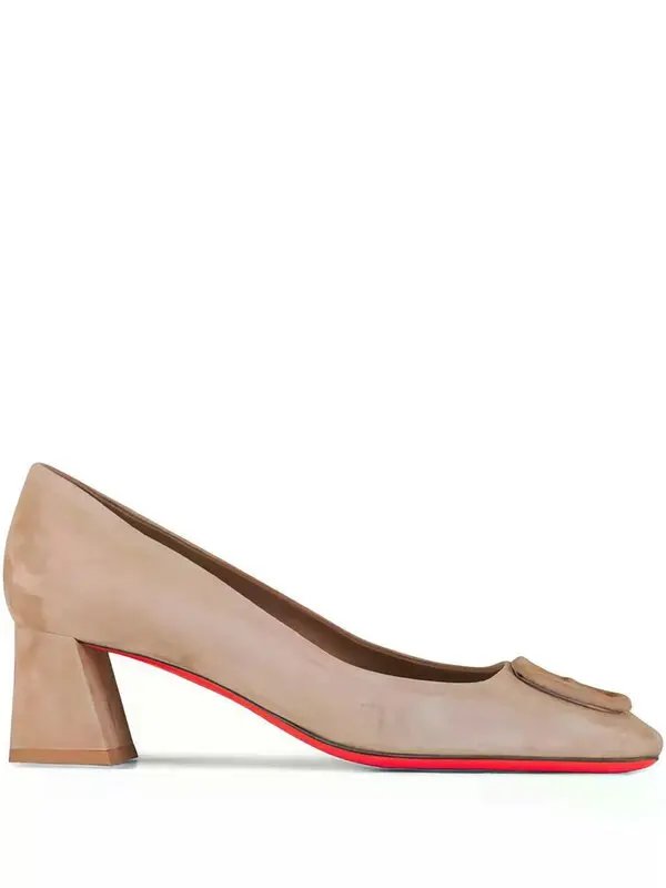 Santoni Penny Pumps - Brown