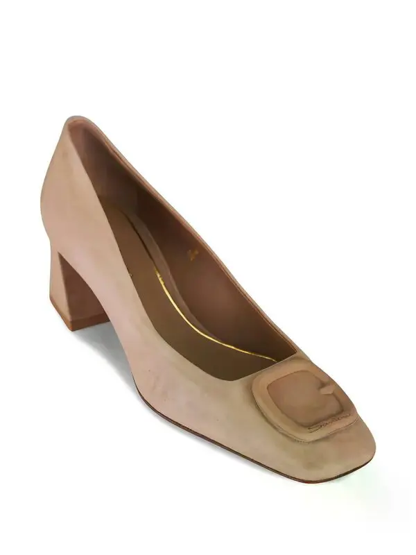 Santoni Penny Pumps - Brown