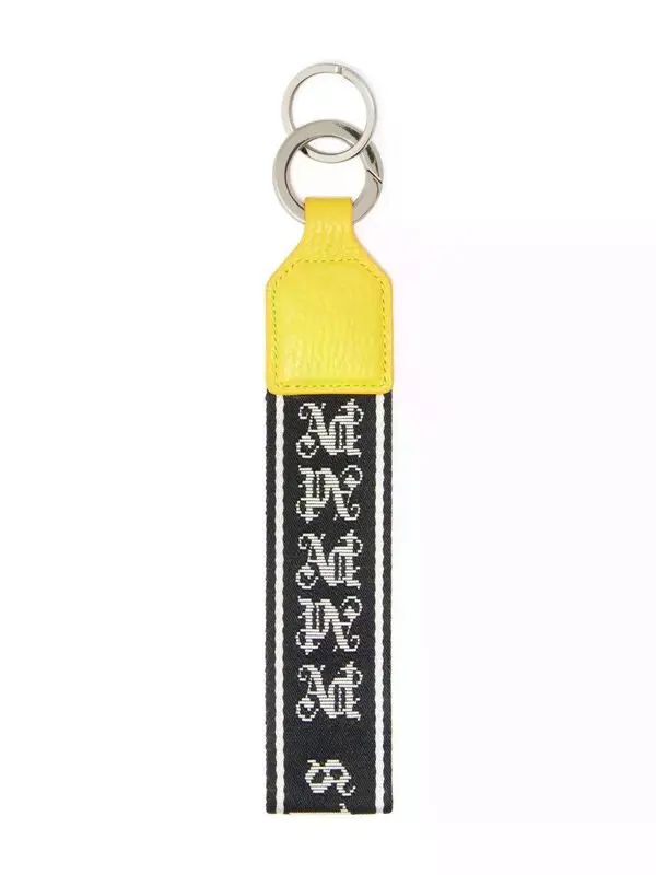 Palm Angels Logo-strap Keychain