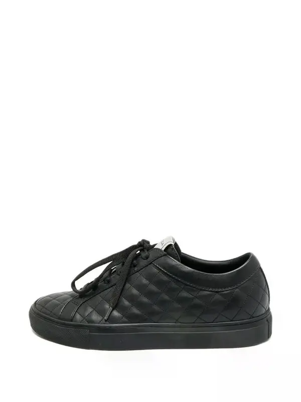 LE SILLA Quilted Leather Sneakers