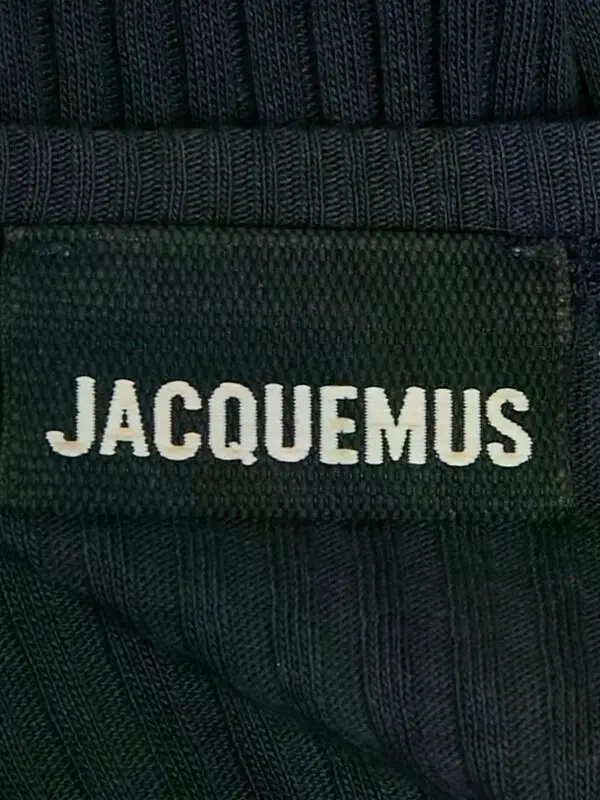 Jacquemus Ribbed Square-neck Top