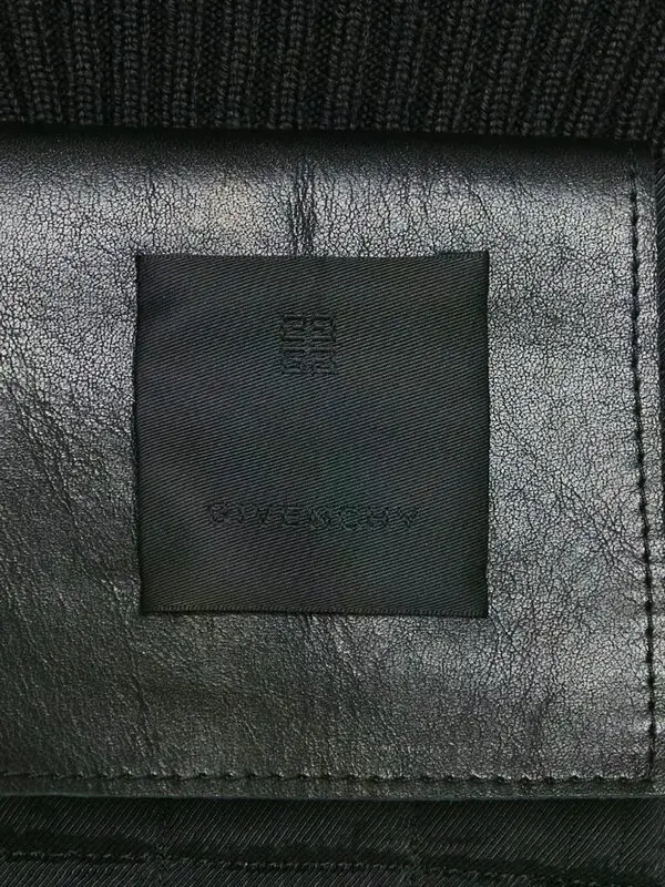 Givenchy Cropped Leather Jacket