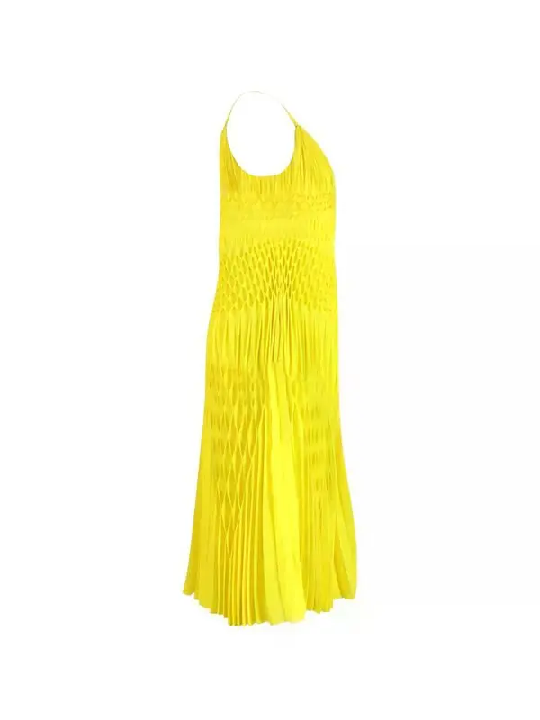 HAIDER ACKERMANN V-neck Smocked Dress