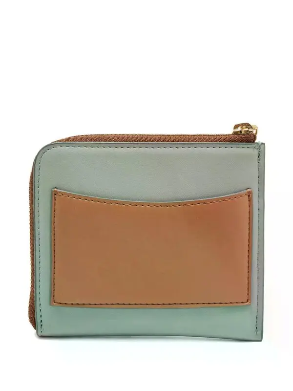Stella McCartney Perforated Logo Wallet - Blue
