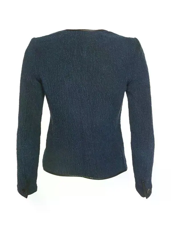 Isabel Marant Étoile Tweed Jacket With Leather Trim