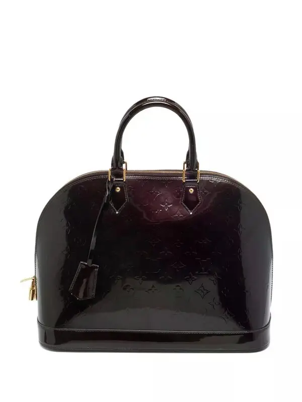 LOUIS VUITTON Gm Alma Leather Tote Bag