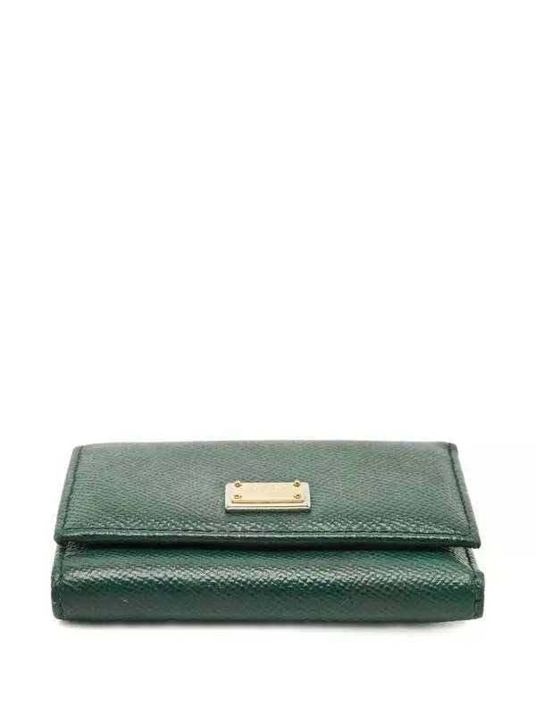 Dolce & Gabbana Trifold Leather Wallet