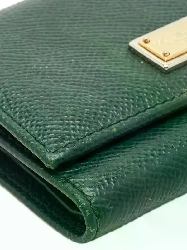 Dolce & Gabbana Trifold Leather Wallet